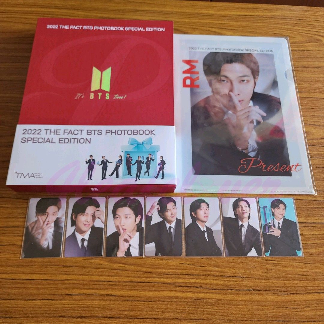 2022 The Fact BTS Photobook Special Edition UNSEALED Member Set, Hobbies & Toys, Memorabilia ...