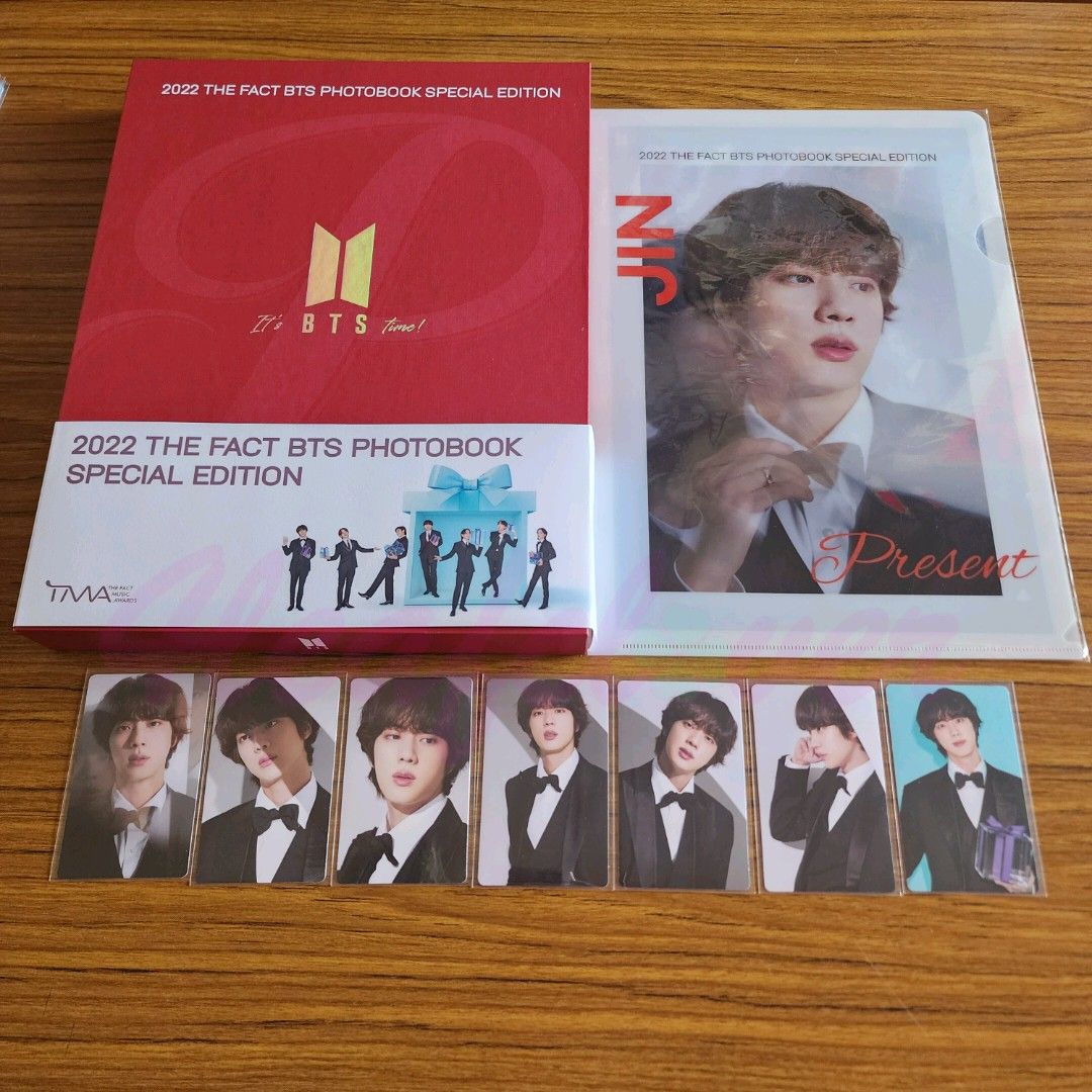 2022 The Fact BTS Photobook Special Edition UNSEALED Member Set, Hobbies & Toys, Memorabilia ...