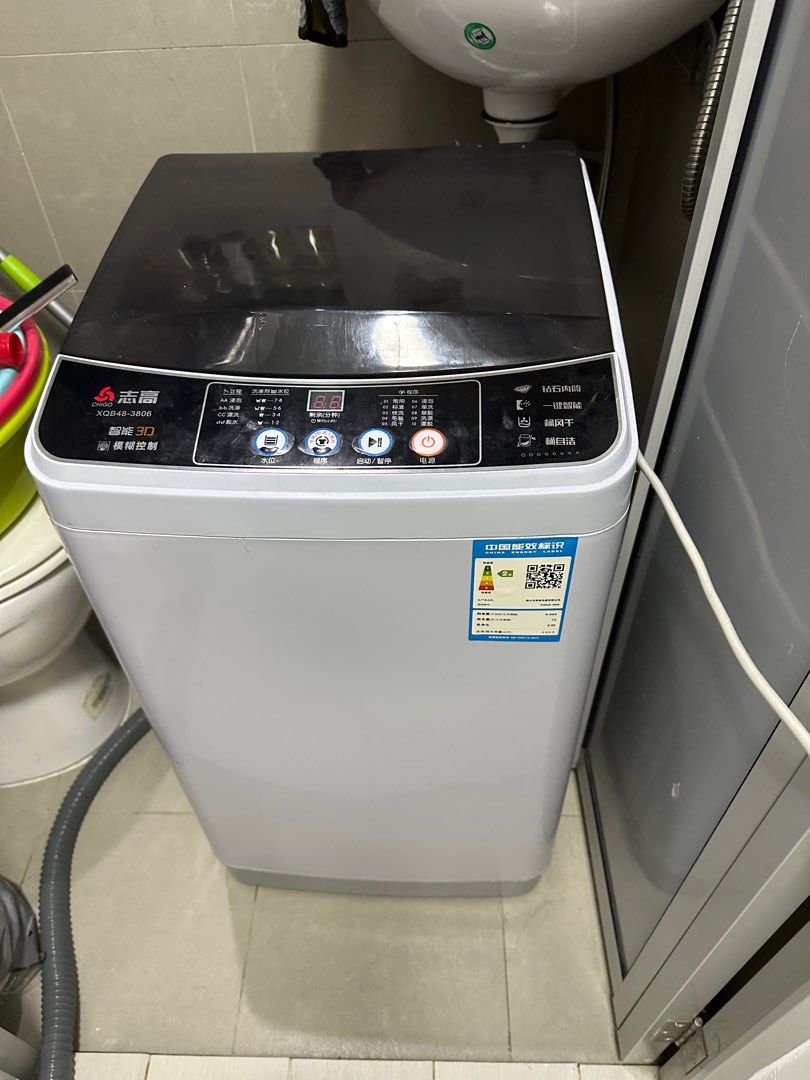 4.8L Washing Machine (For one person uses), TV & Home Appliances ...