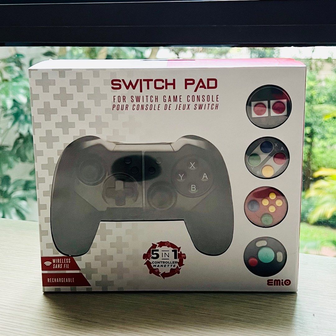 [50% off] Brand New Emio Nintendo Switch Pad 5 In1 Controller Manette ...