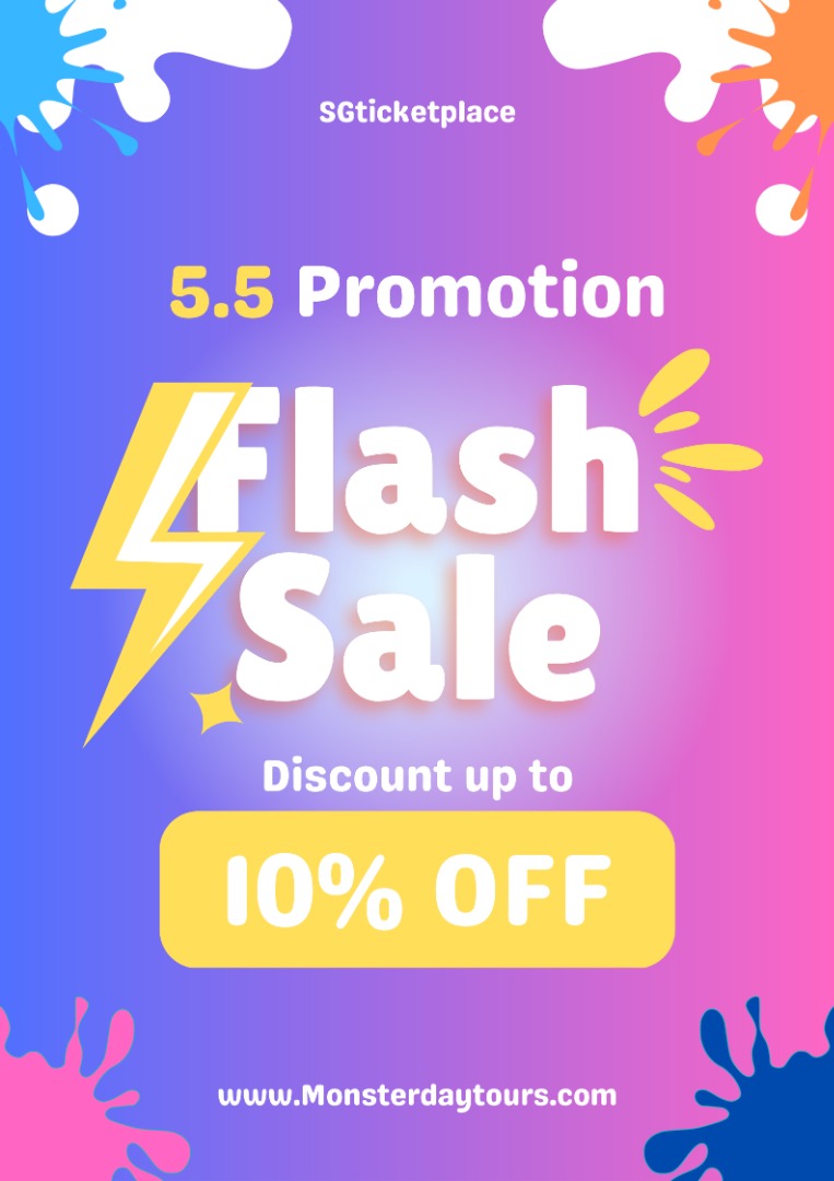[Early 5.5 Promotion]!! local and oversea attraction tickets, Tickets ...