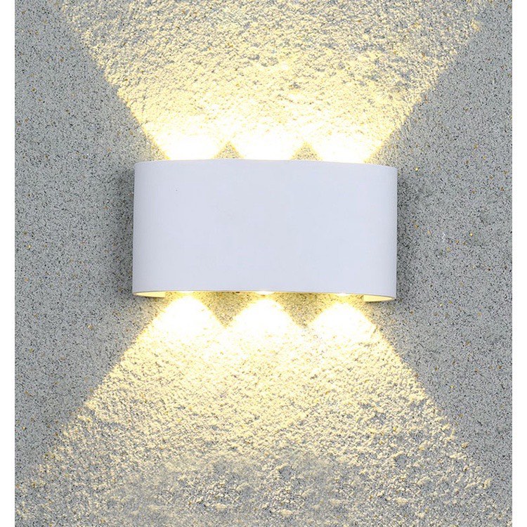 6W IP65 LED Wall Lamp Outdoor/Indoor Waterproof Garden Lighting ...