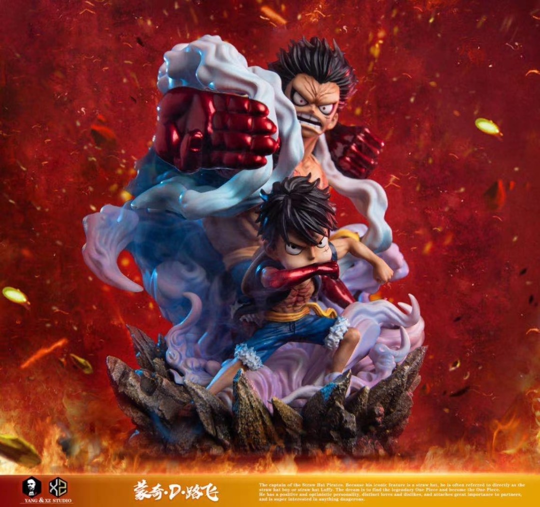 《開封品》one piece GK 海賊王 Yang & XS 工作室 XZ 4檔 路飛 彈跳人 四檔 + 2檔 路飛 二檔 雕像《草帽團共鳴 - 第二彈 》, 興趣及遊戲, 玩具 & 遊戲類 ...