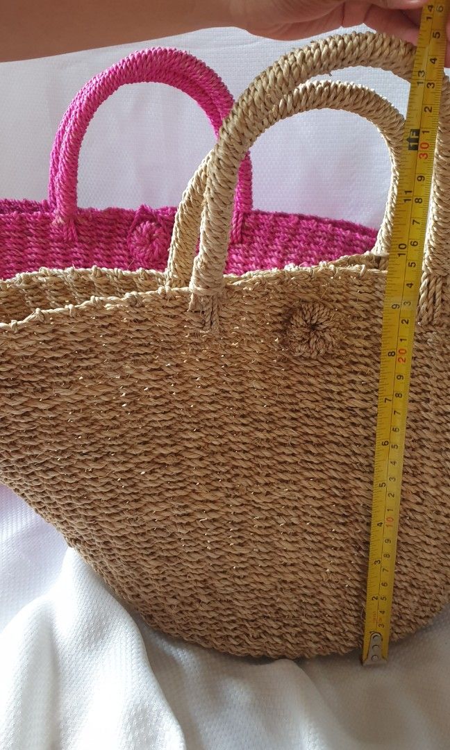 Abaca bag (Jean Bag), Women's Fashion, Bags & Wallets, Tote Bags on ...