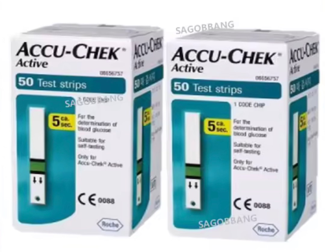 Accu Chek Active Blood Glucose test strips 50s *Best Offer*, Health ...