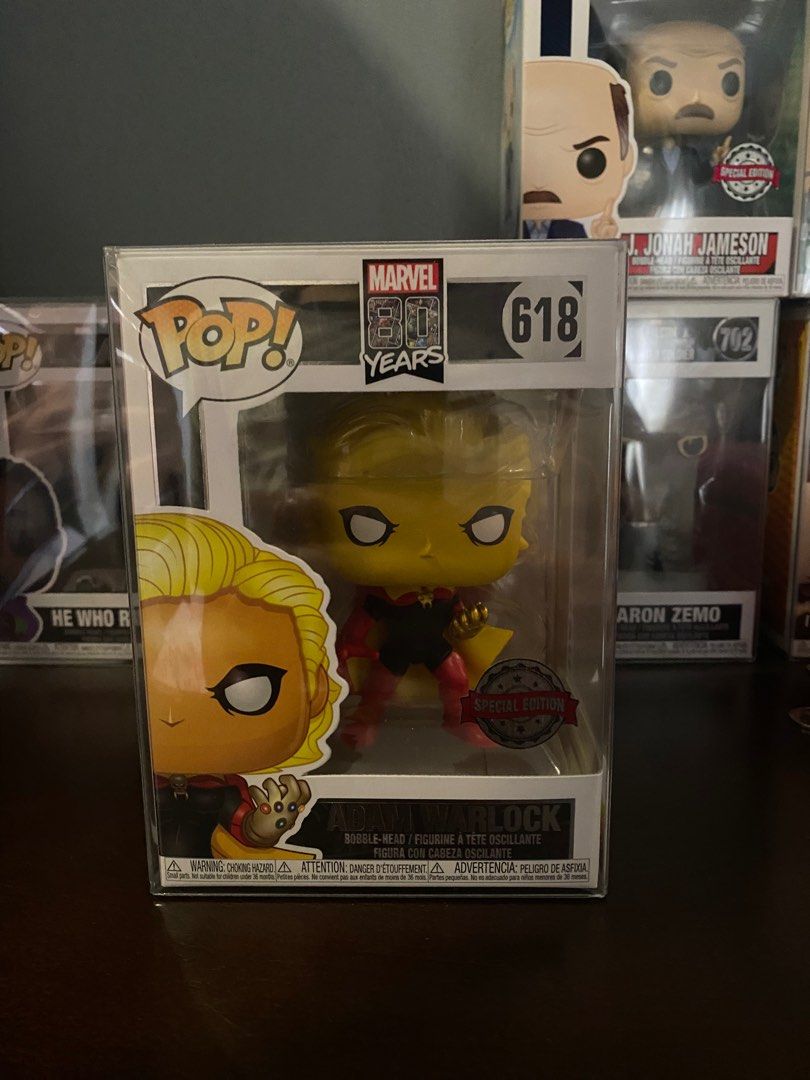 Adam Warlock Funko Pop 618 SE, Hobbies & Toys, Toys & Games on Carousell