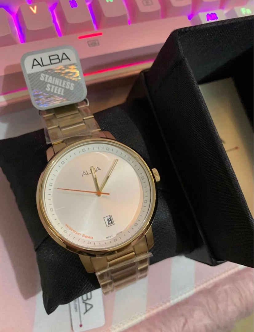 Alba watch Gold ( for men) on Carousell