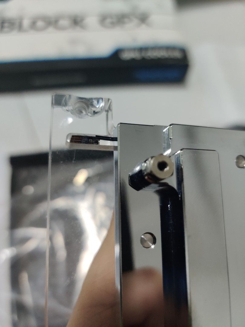 Alphacool Eisblock Aurora Acryl GPX-N RTX 4090 Suprim GPU Waterblock ...