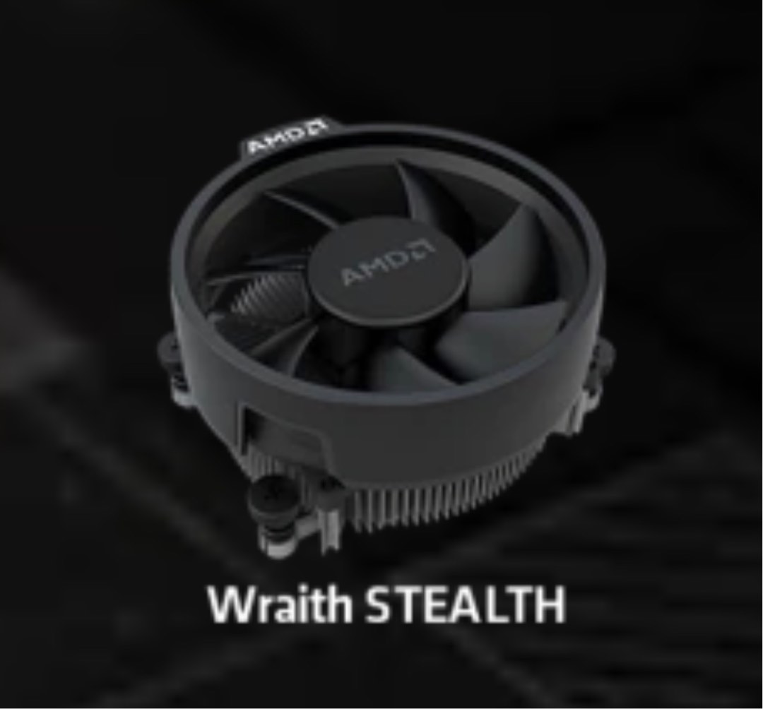 AMD Wraith Stealth Cooler (no LED), Computers & Tech, Parts ...