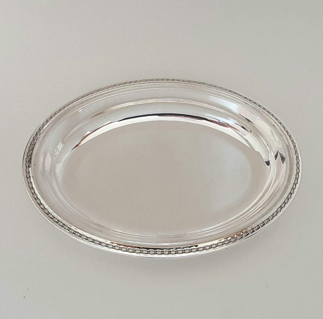 Antique Regis Plate EPNS Oval Serving Dish and Lid (2 piece), Furniture ...