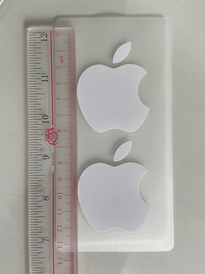 Apple logo stickers, 手提電話, 其他裝置 - Carousell