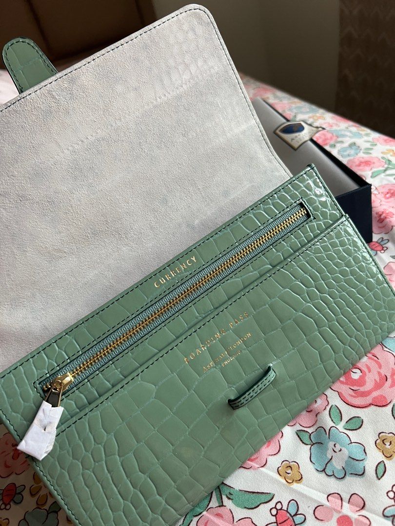 Aspinal London Travel Wallet with Removable Inserts, Luxury, Bags ...