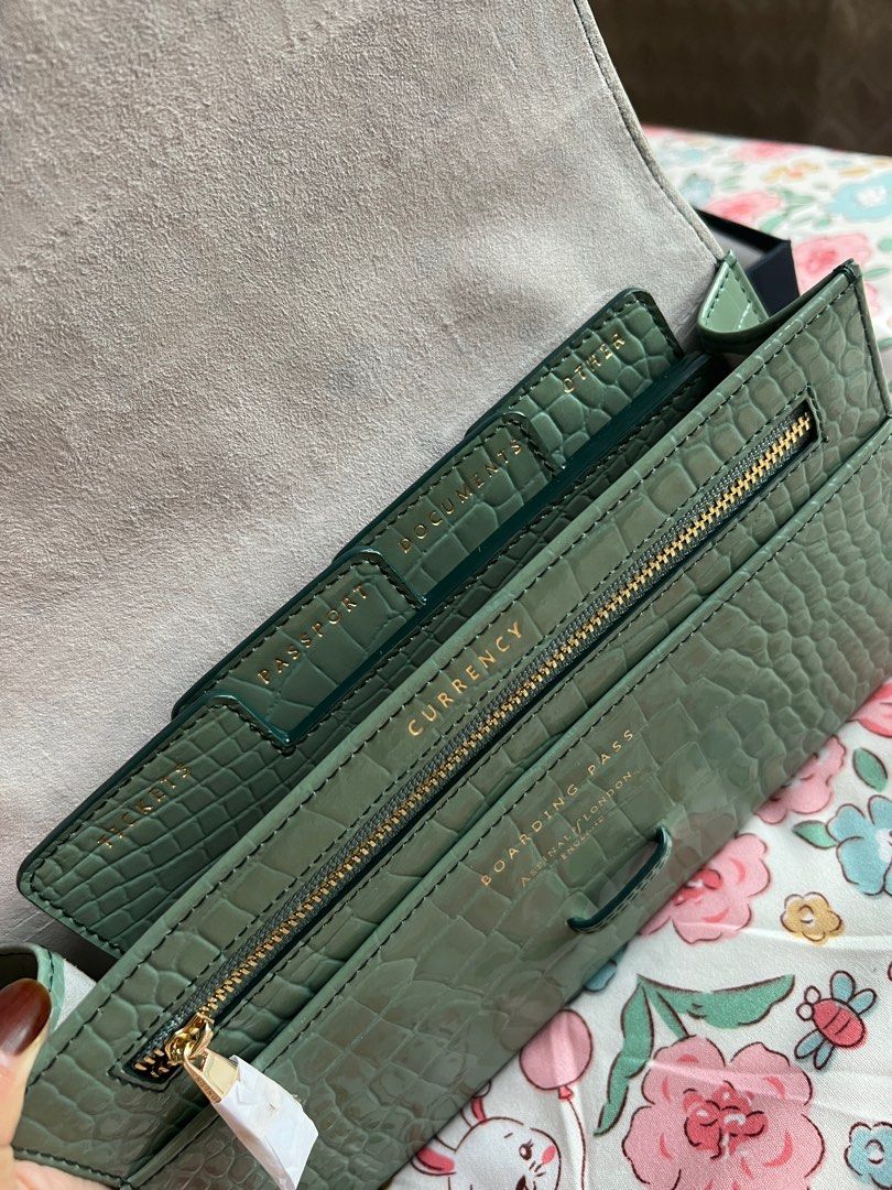 Aspinal London Travel Wallet with Removable Inserts, Luxury, Bags ...