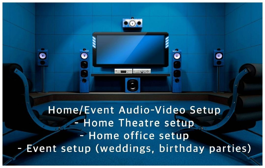 Audio-Video Setup and equipment rental for Events, Lifestyle Services ...