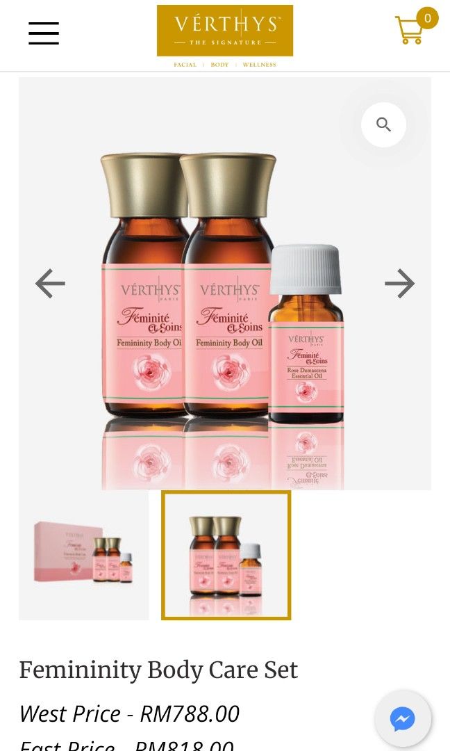 Authentic Verthy's Feminity Body Care, Beauty & Personal Care, Bath & Body, Body Care on Carousell