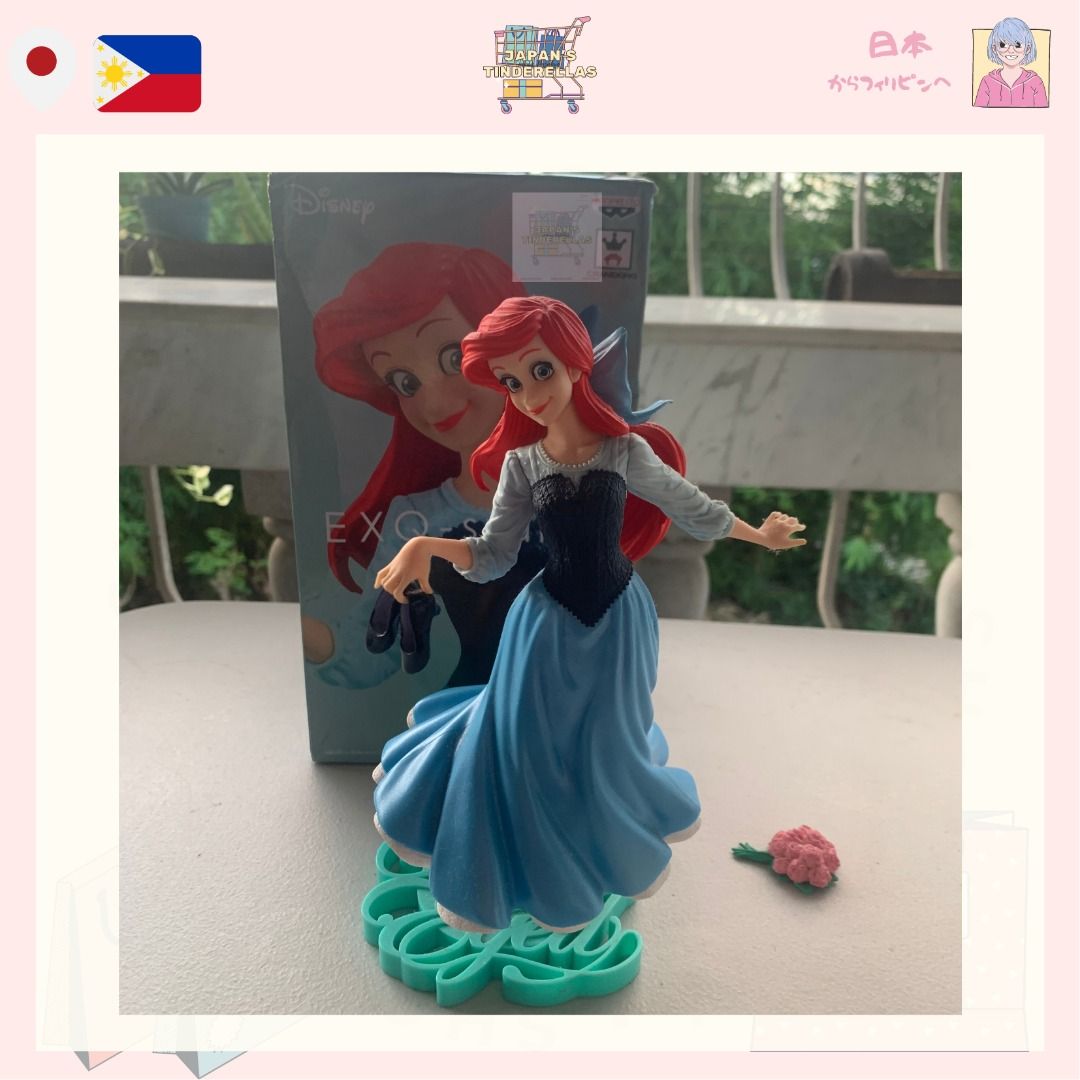 BANPRESTO: DISNEY ARIEL LITTLE MERMAID EXQ STARRY FIGURE, Hobbies ...