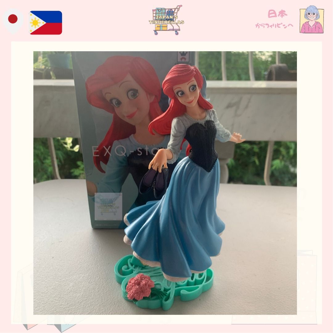 BANPRESTO: DISNEY ARIEL LITTLE MERMAID EXQ STARRY FIGURE, Hobbies ...