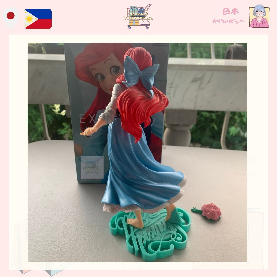 BANPRESTO: DISNEY ARIEL LITTLE MERMAID EXQ STARRY FIGURE, Hobbies ...