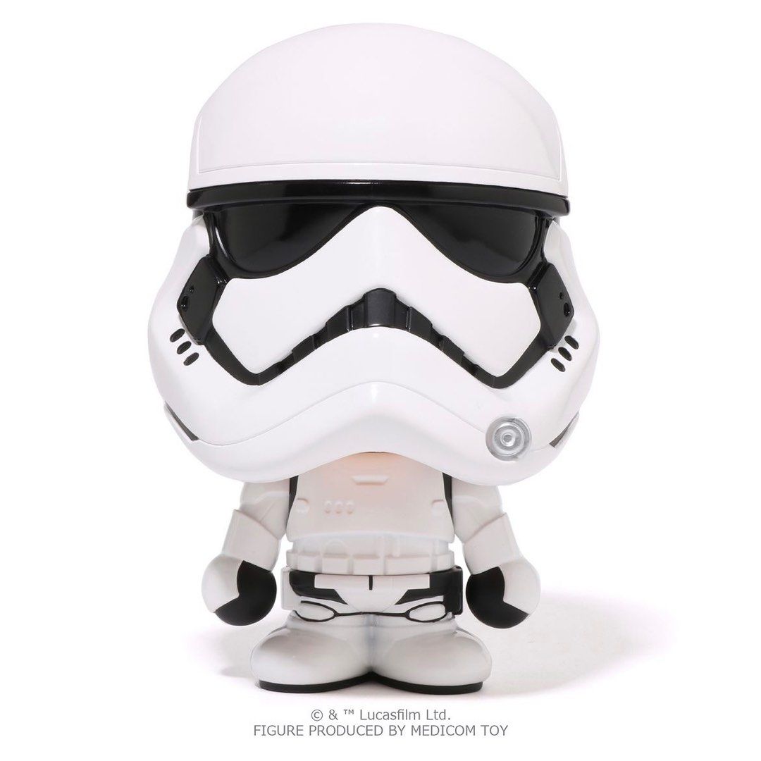 BAPE x Star Wars Baby Milo Stormtrooper Kyli Ren VCD, Hobbies & Toys ...