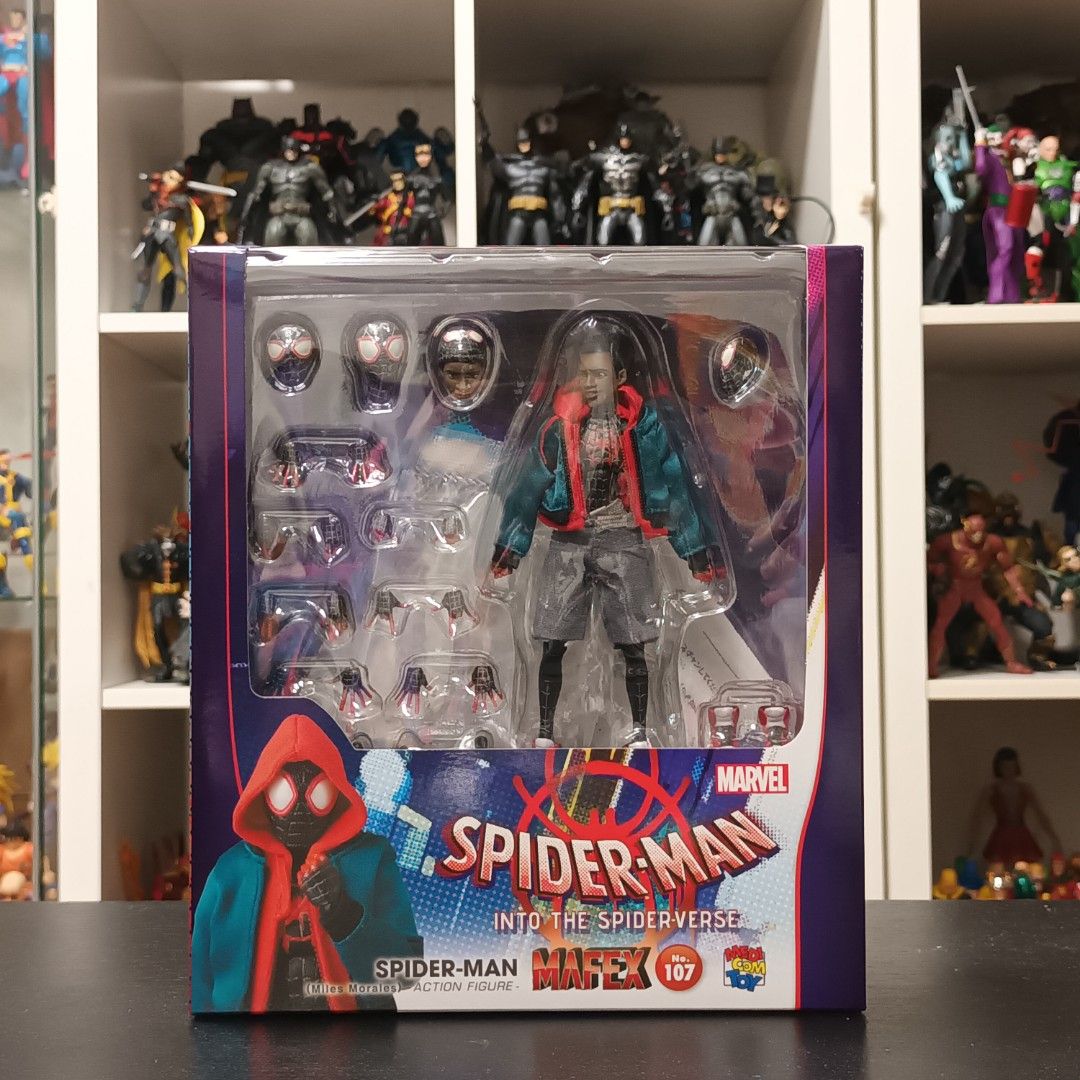 Mafex Miles Morales Spider-man: Into the Spider-verse, Hobbies & Toys ...