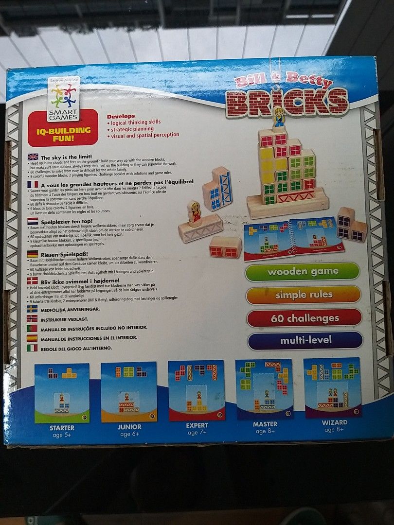 Bill & Betty Bricks Game, Hobbies & Toys, Toys & Games on Carousell