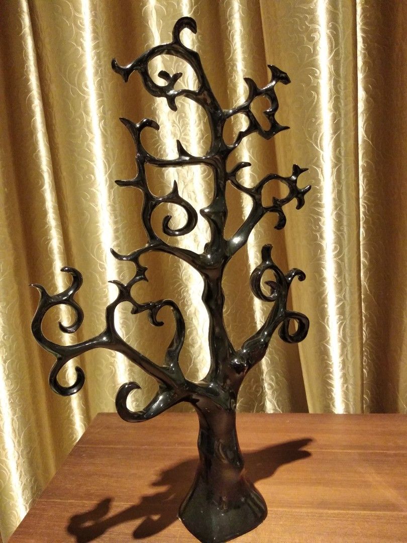 Black Tree shape display stand for jewelry Good condition, Women's ...