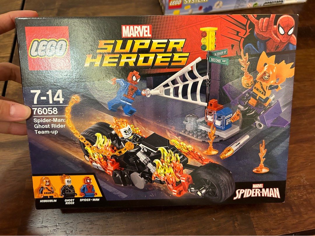 BNIB lego 76058 spiderman ghost rider team up, Hobbies & Toys, Toys ...
