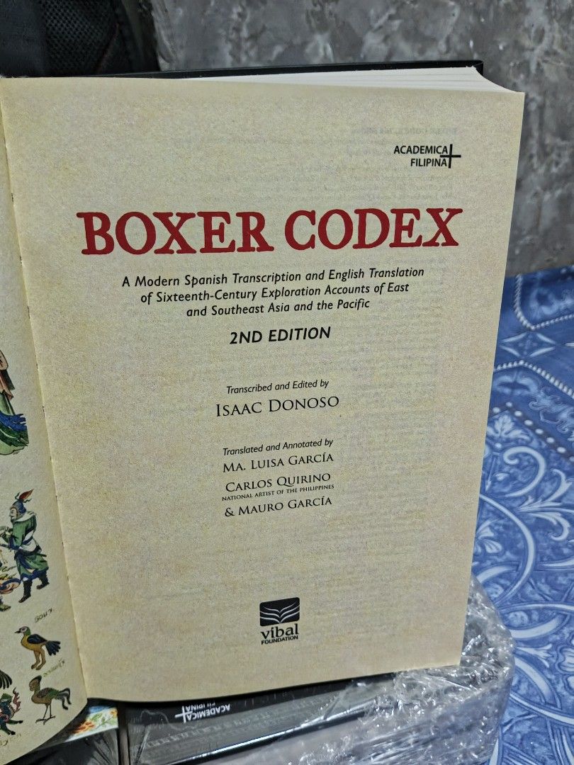 Boxer Codex (2nd Edition) Hardbound, Hobbies & Toys, Books & Magazines ...