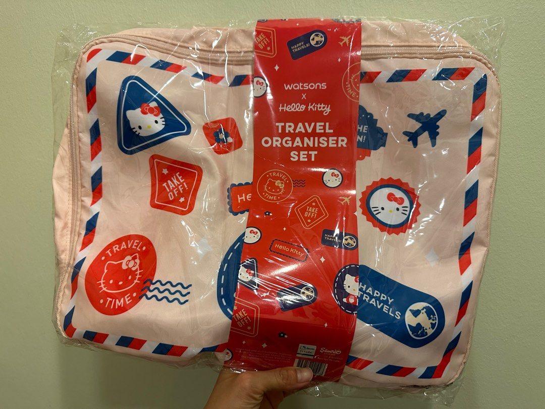 Brand new Hello Kitty packing cubes, Hobbies & Toys, Travel, Travel ...
