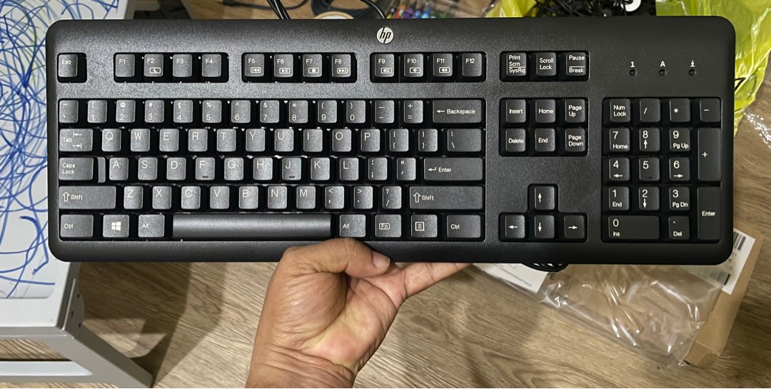 (Brand New) HP keyboard, Computers & Tech, Parts & Accessories ...