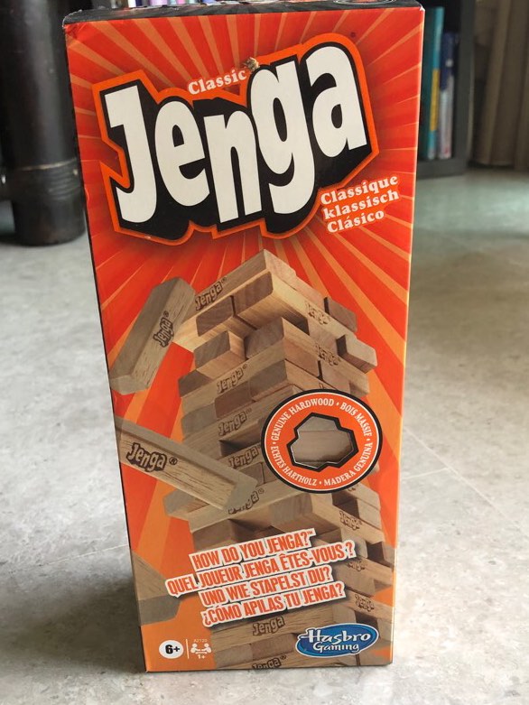 Brand new Jenga, Hobbies & Toys, Toys & Games on Carousell