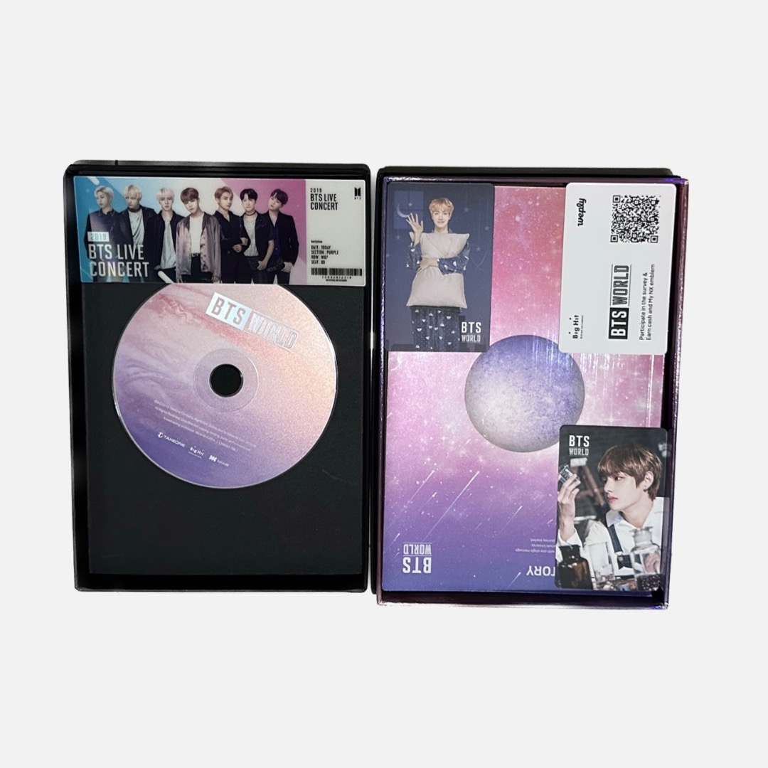 BTS World OST Unsealed (with all inclusions), Hobbies & Toys ...