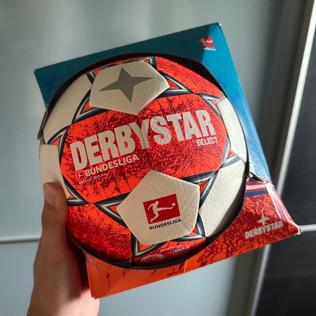 Bundesliga Derbystar football/Soccer ball, Sports Equipment, Sports ...