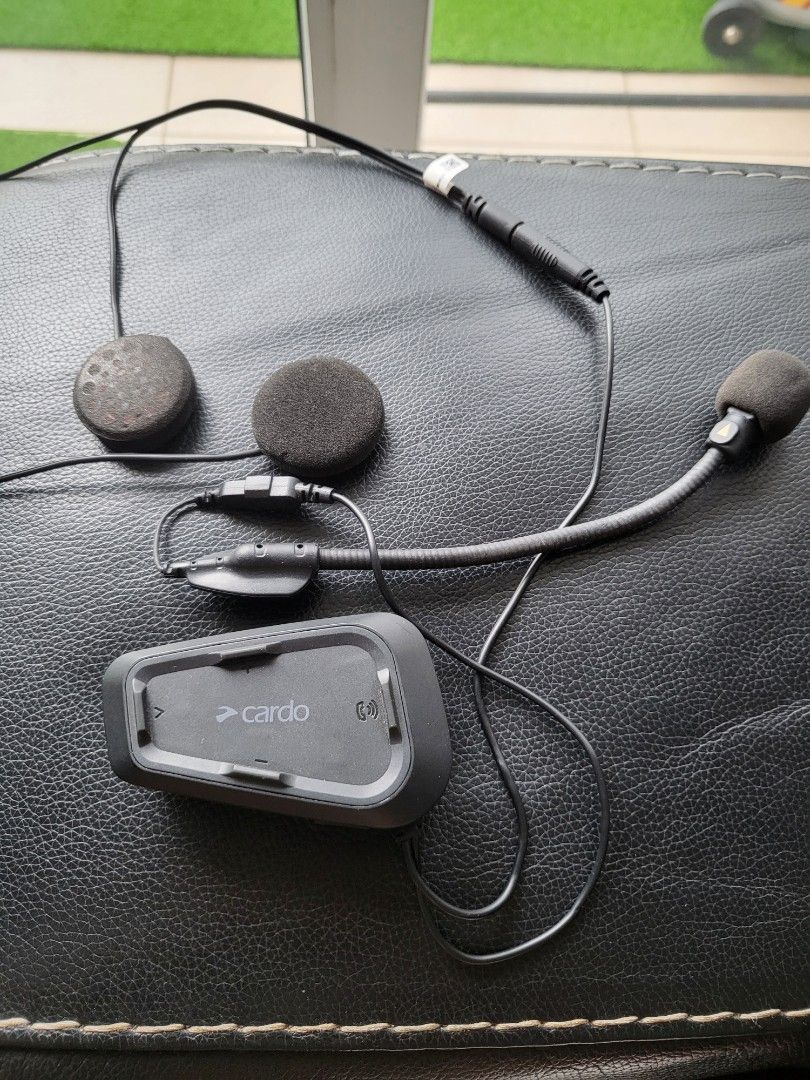 Cardo Spirit 2-way bluetooth intercom, Motorcycles, Motorcycle ...