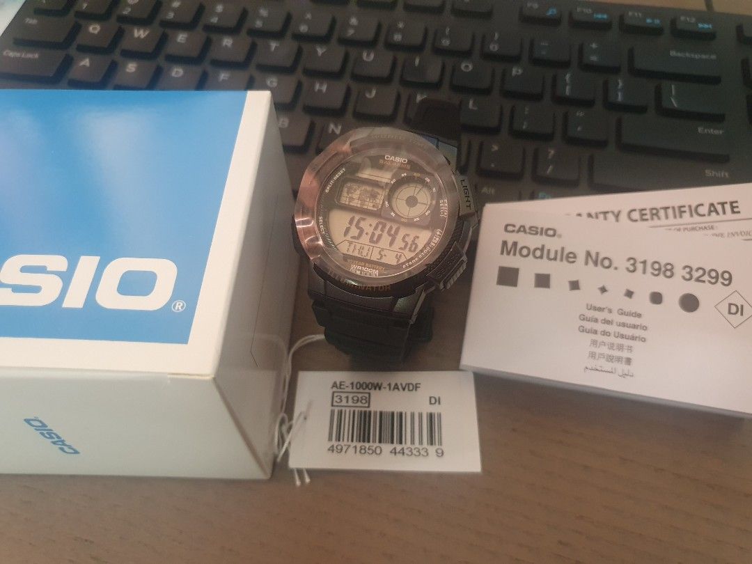 Casio 3198 Digital Watch Puchong Sunway PJ, Men's Fashion, Watches ...