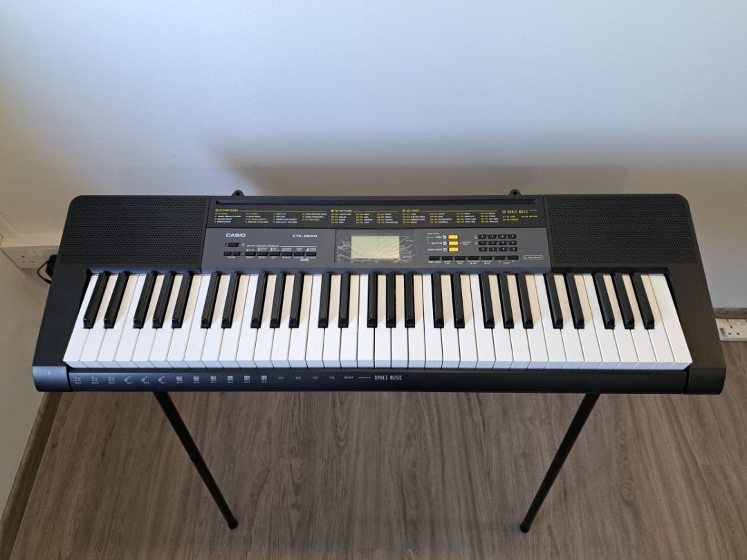 Casio CTK-2500 Electronic Keyboard, Hobbies & Toys, Music & Media, Musical Instruments on Carousell