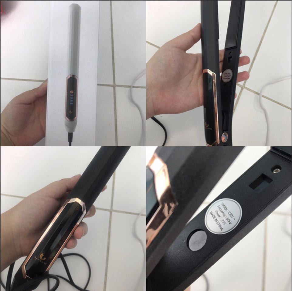 Catokan Han River Lurus Curly Alat Catok, Kesehatan & Kecantikan ...