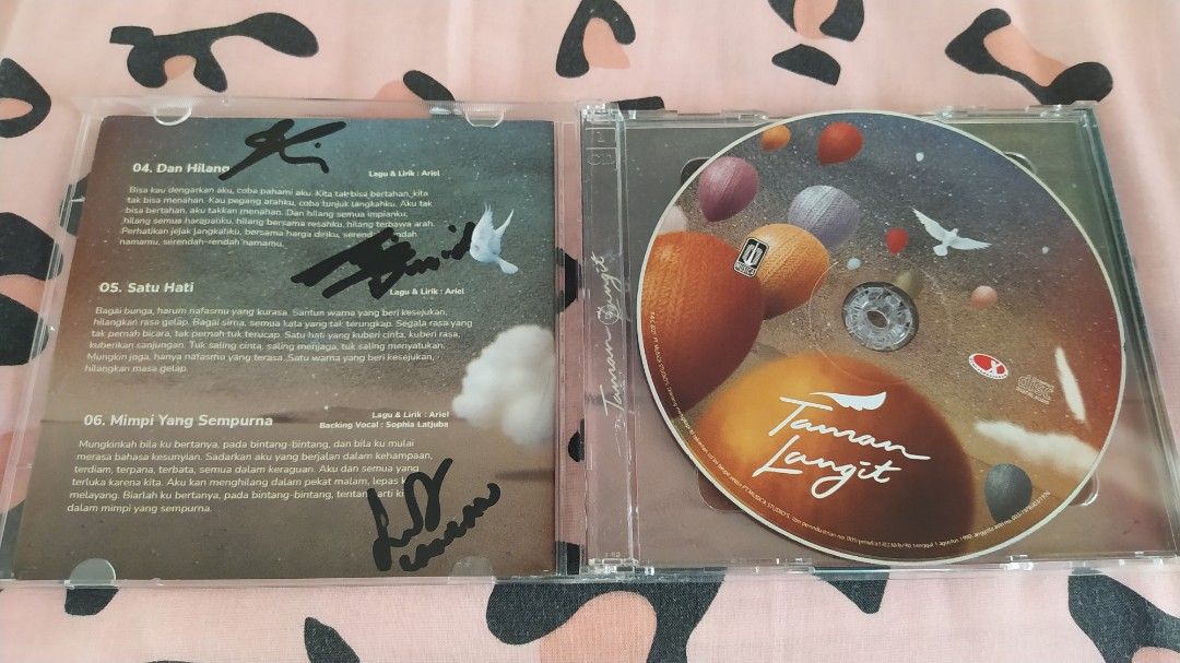 CD Noah Second Chance Taman Langit plus Tanda Tangan Personil Noah on ...