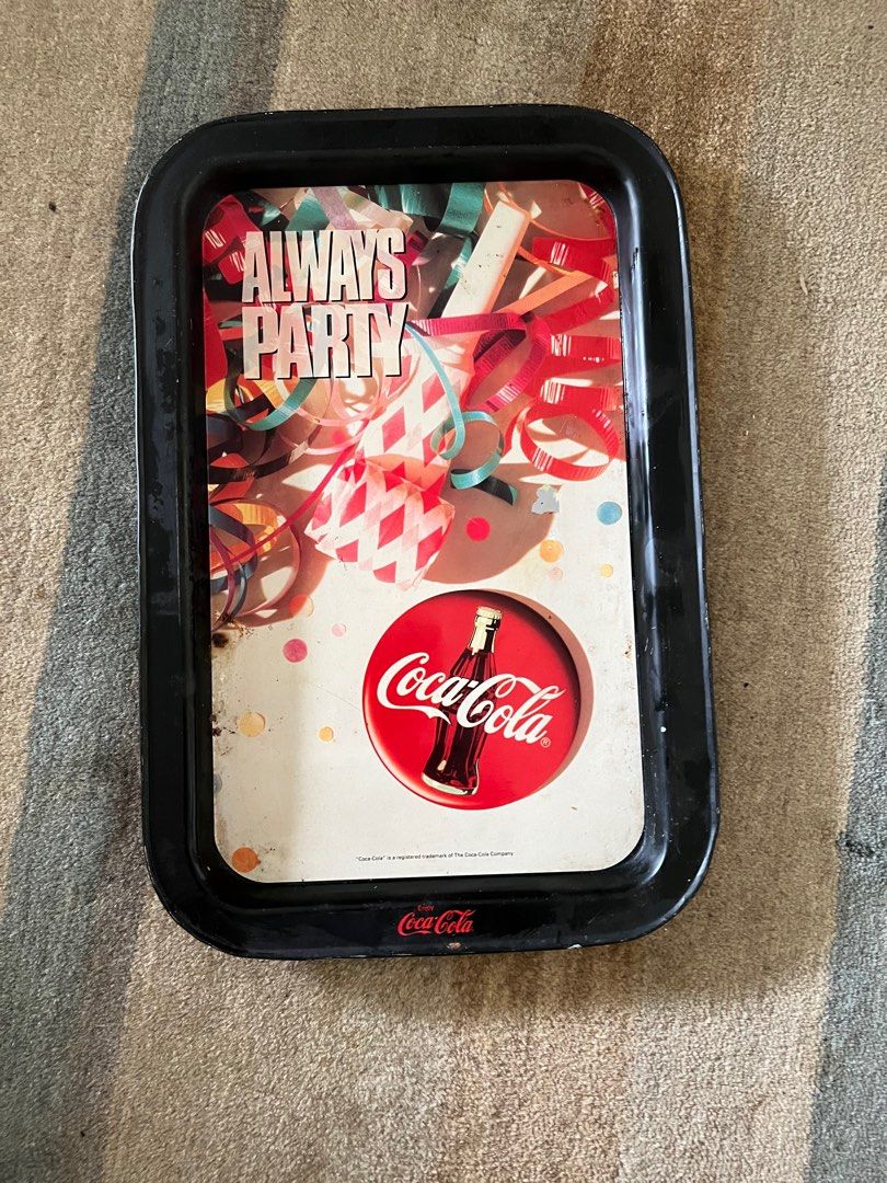 Coca Cola Picture Frame and Tray, Hobbies & Toys, Memorabilia ...
