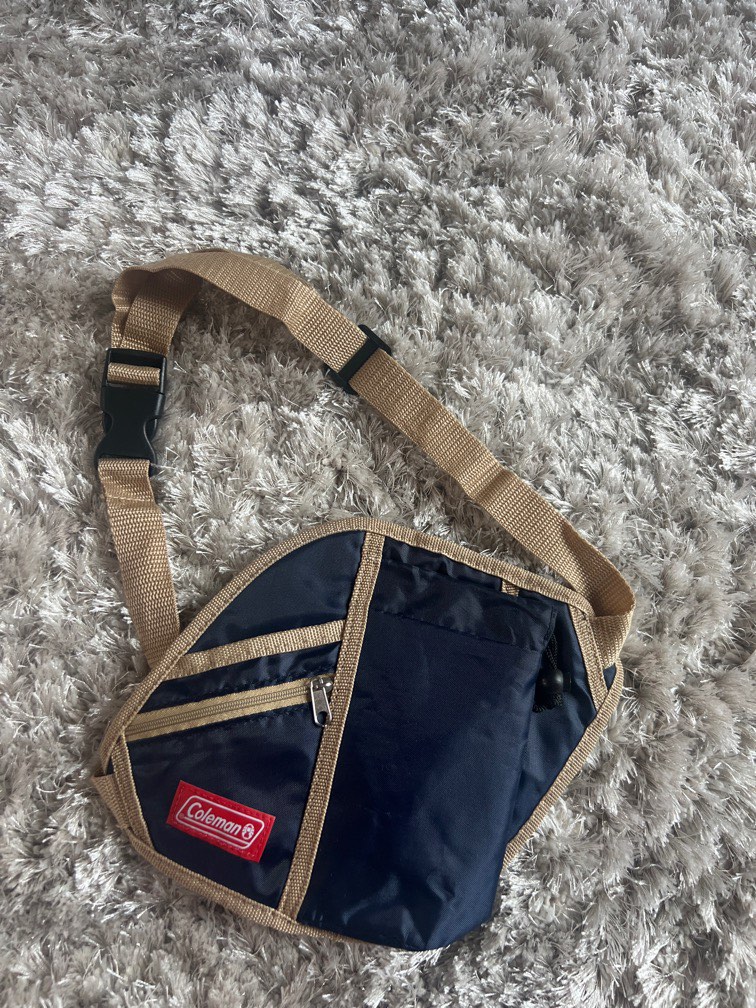 Coleman pouch with compartment for bottle, Men's Fashion, Bags, Belt ...