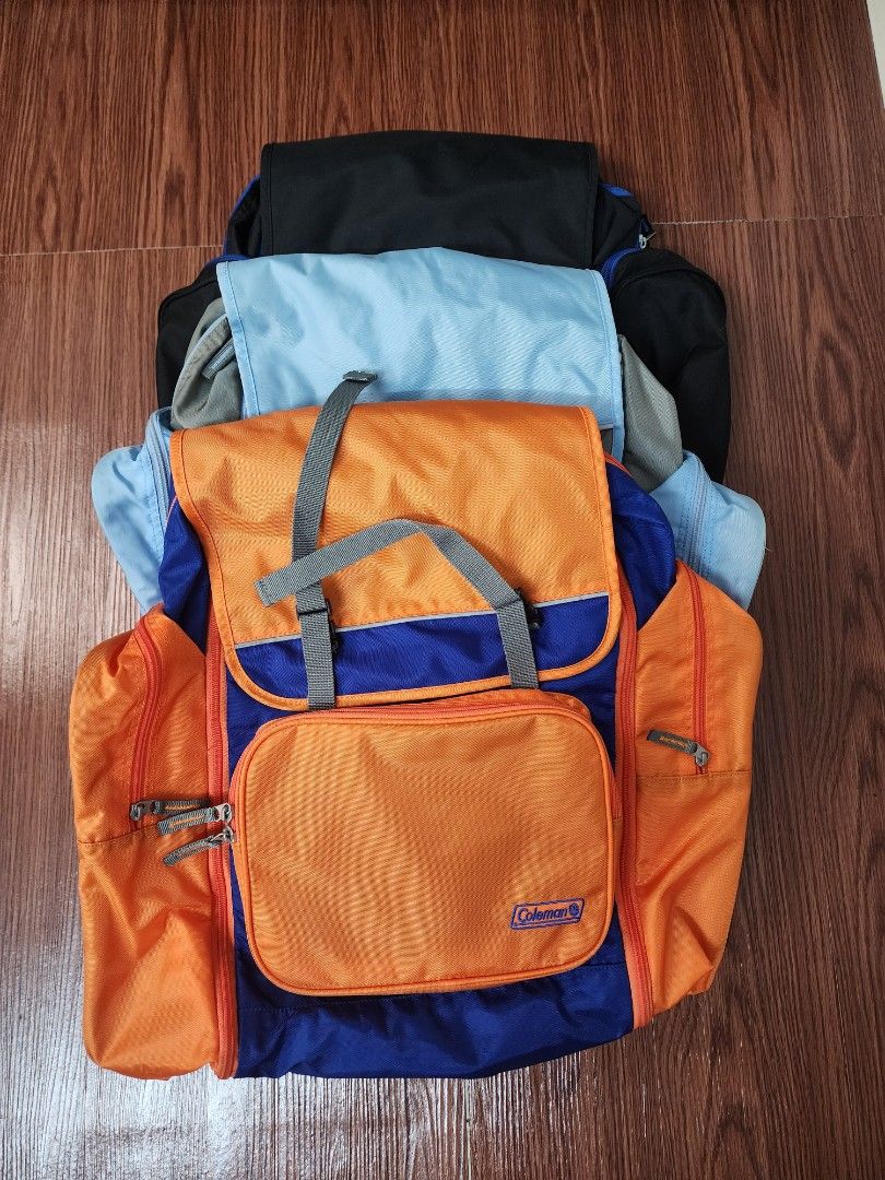 Coleman Vintage Backpack, Men's Fashion, Bags, Backpacks on Carousell