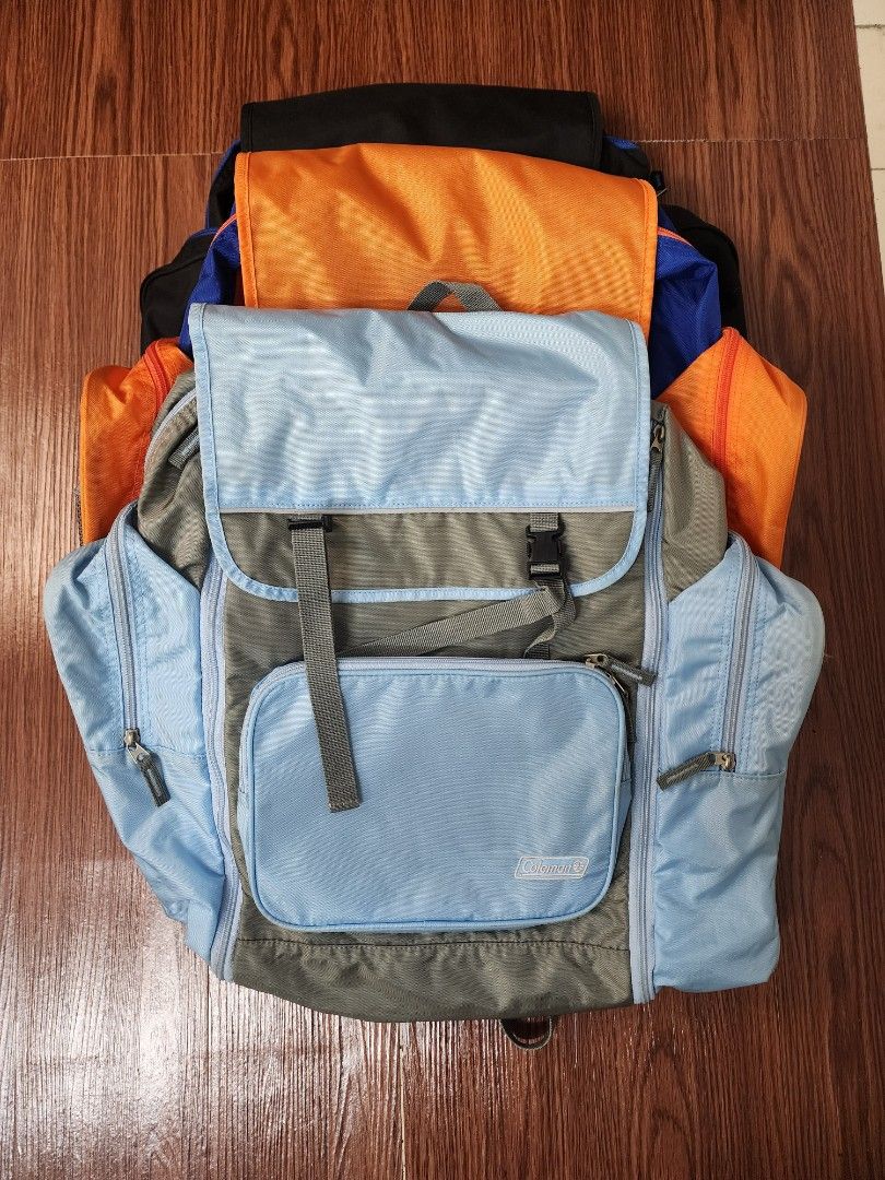 Coleman Vintage Backpack, Men's Fashion, Bags, Backpacks on Carousell