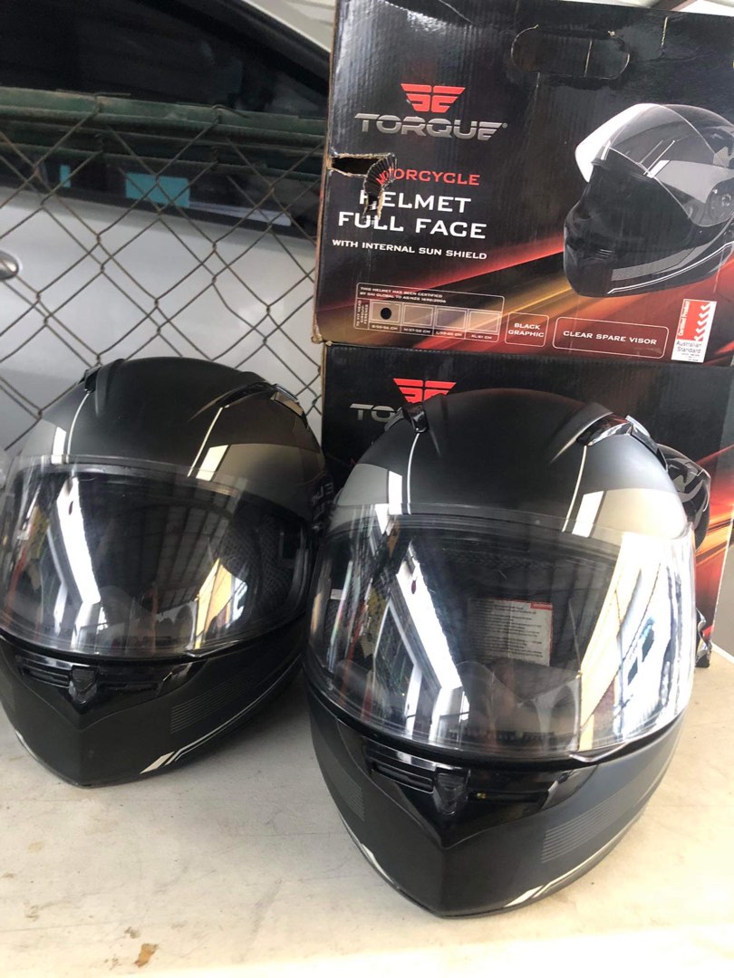 Couple helmet, Motorbikes, Motorbike Parts & Accessories, Helmets and ...