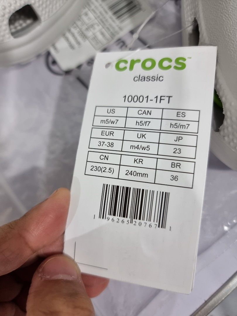CROCS ATMOSPHERE CLOG m5/m6/m8/m9, Men's Fashion, Footwear, Casual ...