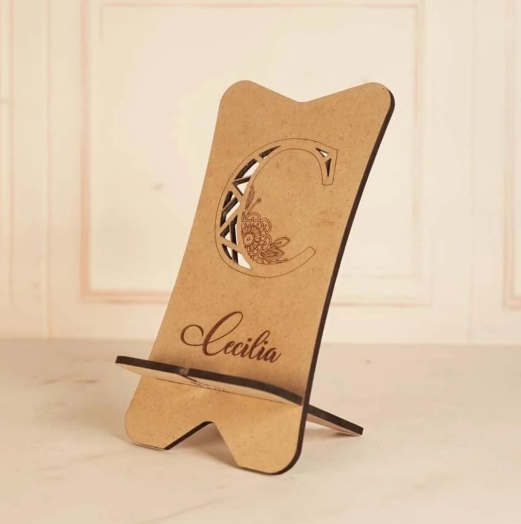 CUSTOM HANDPHONE STAND PHONE HOLDER FAREWELL GIFT, Hobbies & Toys ...