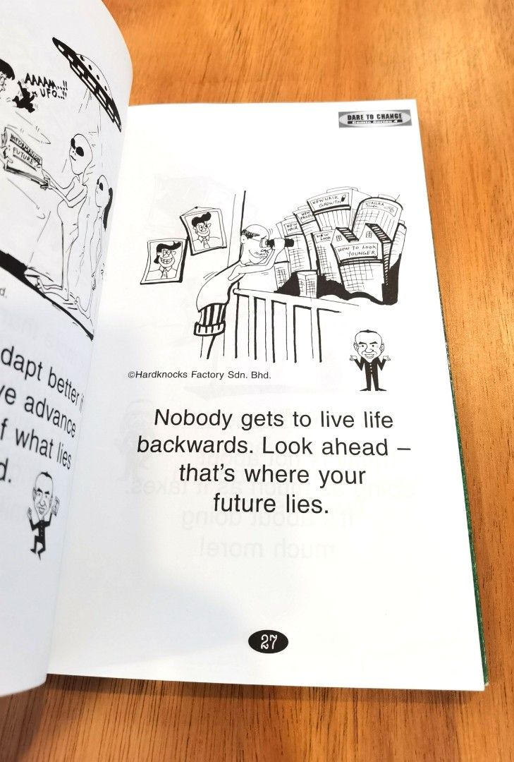 Dare To Fail Change Inspirational Comic 4 Series By Billi Lim, Hobbies ...