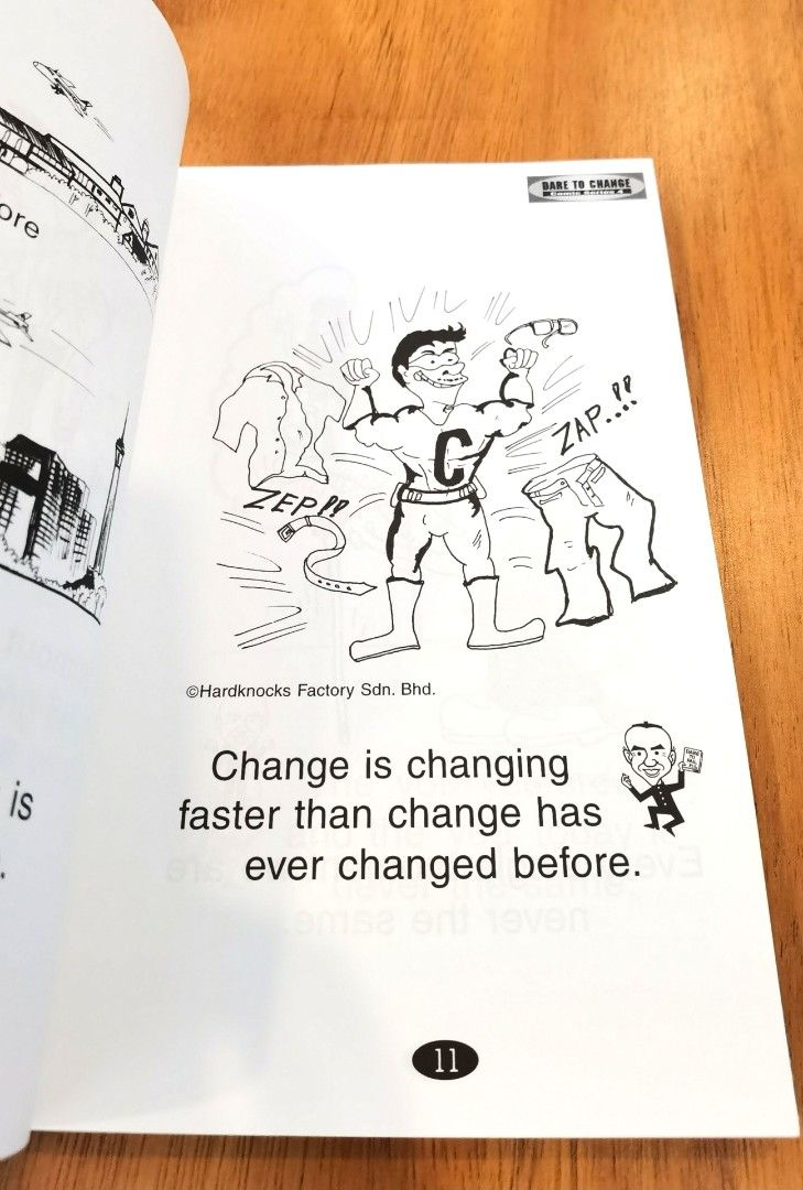 Dare To Fail Change Inspirational Comic 4 Series By Billi Lim, Hobbies ...