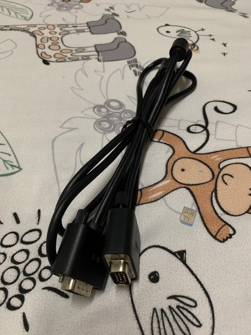 Dell Original VGA Computer Monitor Cable 1meter, Computers & Tech ...