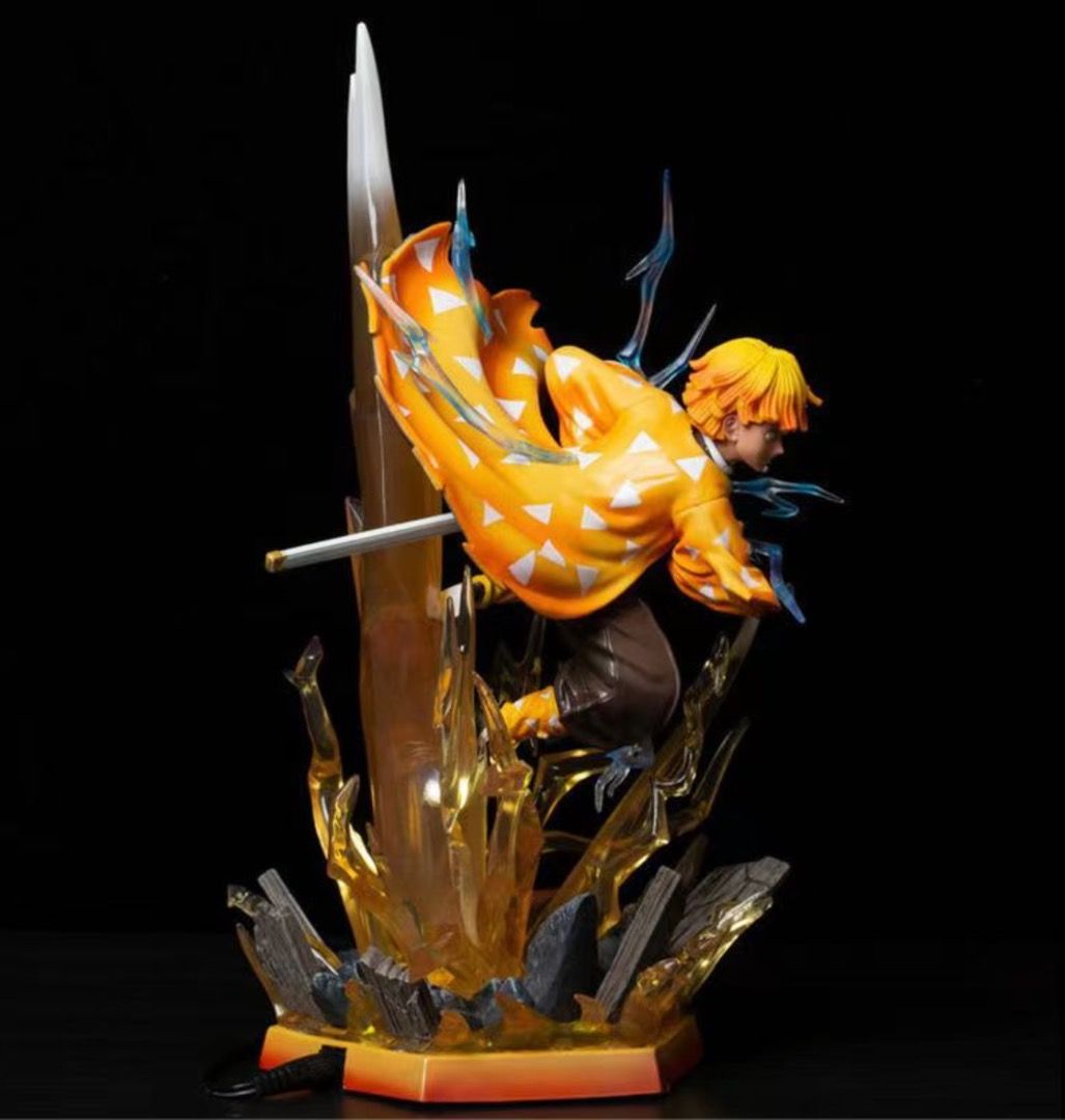 Demon Slayer Zenitsu Figure 31cm Anime, Hobbies & Toys, Collectibles ...