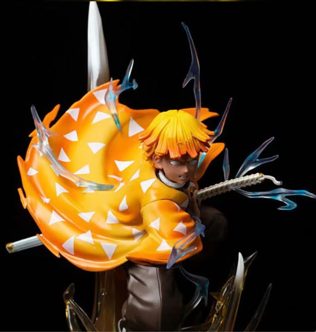 Demon Slayer Zenitsu Figure 31cm Anime, Hobbies & Toys, Collectibles ...